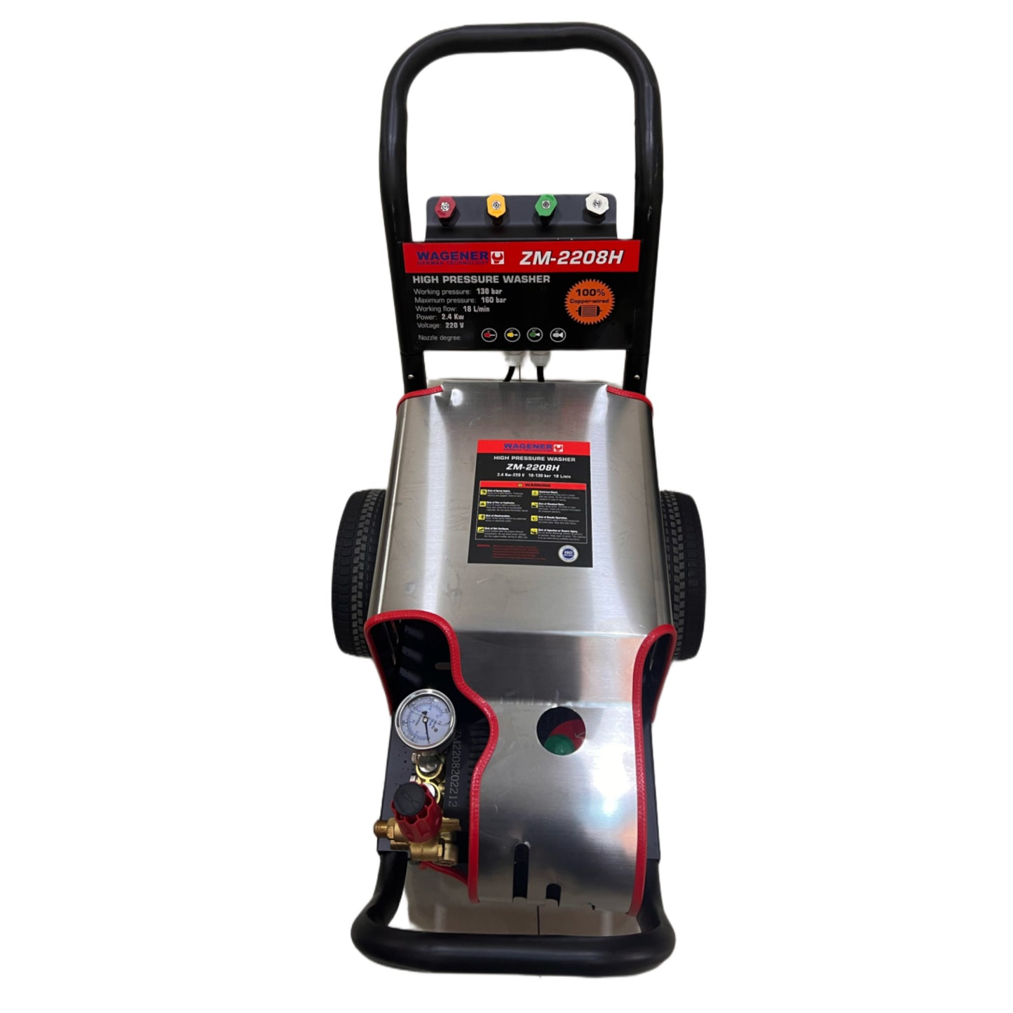 WAGENER 160 Bar Industrial High Pressure Washer ZM-2208H – Mechanical ...