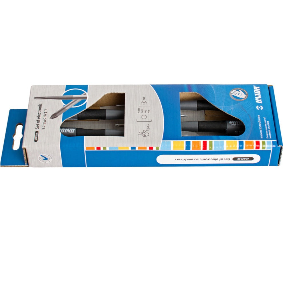 Unior Set of Electronic Crosstip Screwdrivers In Carton Box ...