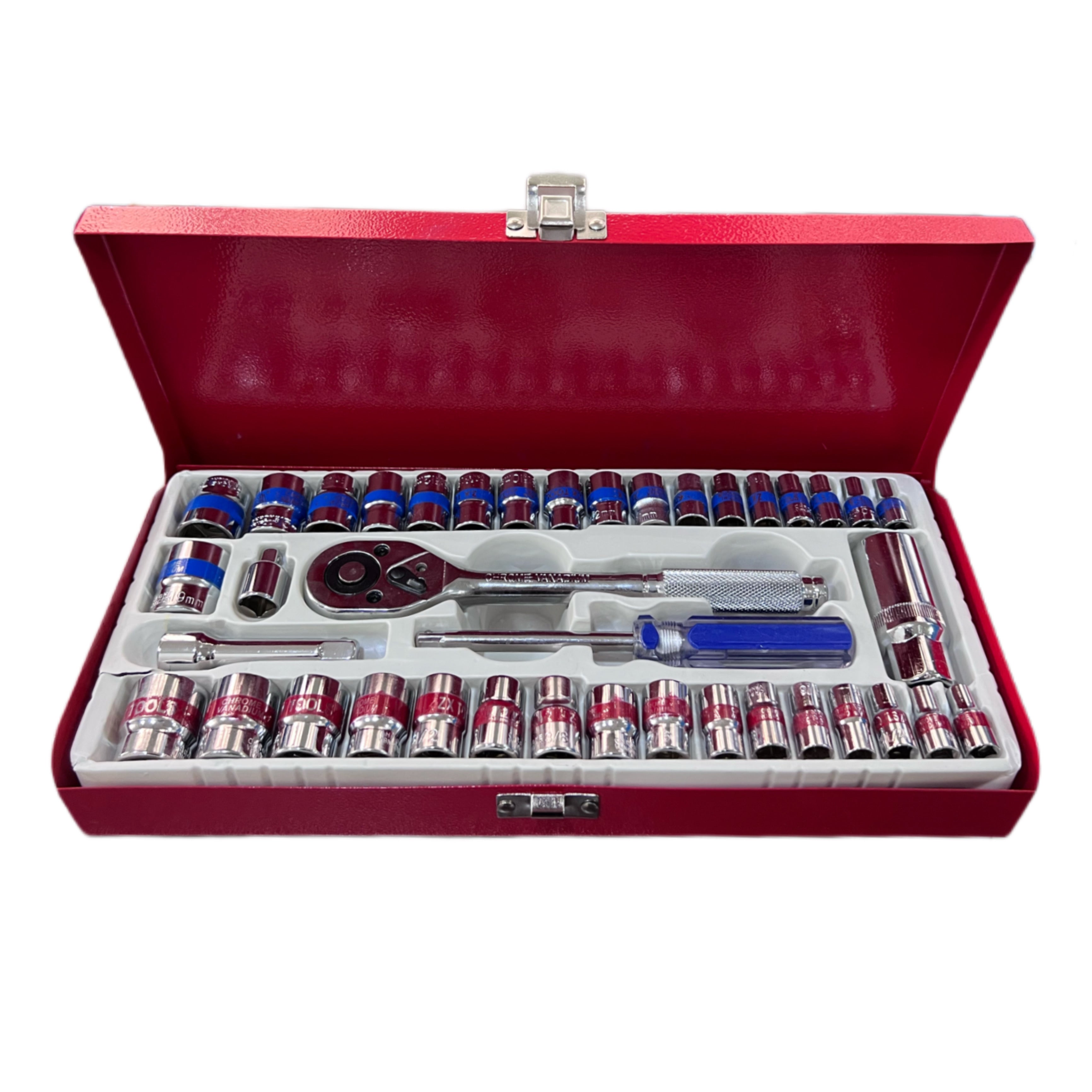 40 Pieces 1/4" DR. Socket Wrench Set – Mechanical Supply Center